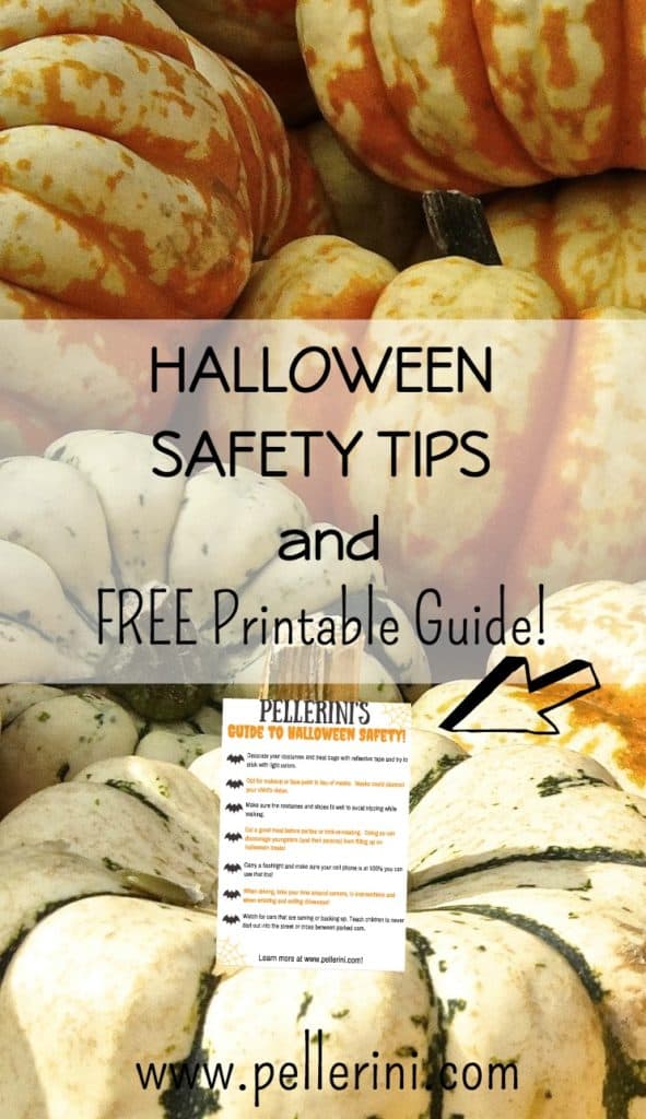 Halloween Safety Tips & FREE Printable Guide